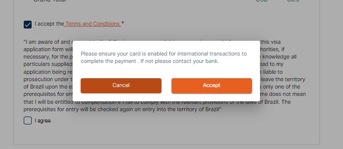 Brazil visa walkthrough guide – Help center