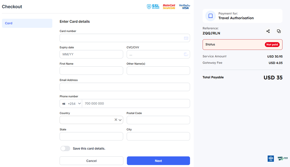 Kenya: ETA (Electronic Travel Authorization) walkthrough guide – Help ...